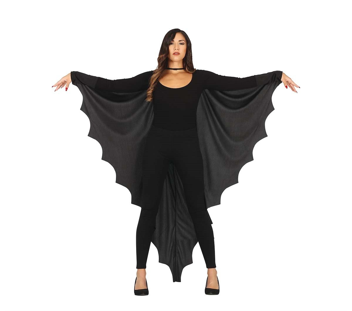 Kostium "Peleryna skrzydła nietoperza" czarna